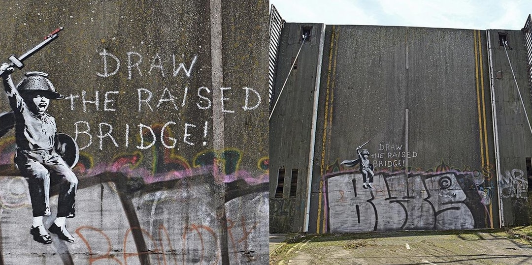 Banksy "DRAW THE RAISED BRIDGE" Hull Stencil | Hypeart