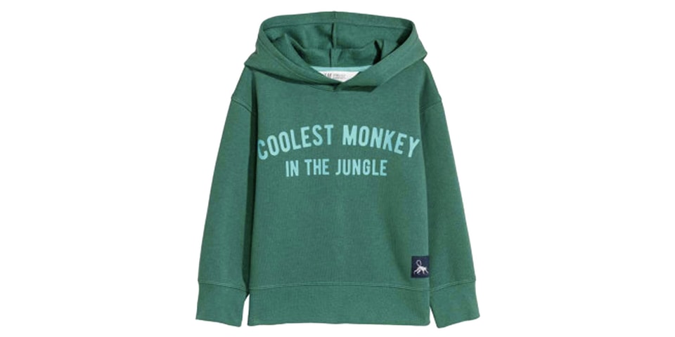H&M Shows "Coolest Monkey" Hoodie On Black Child | Hypebeast