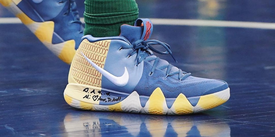 Kyrie Irving Debuts Nike Kyrie 4 PE | Hypebeast
