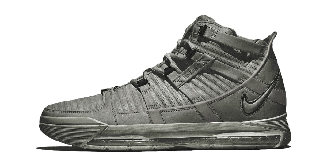 Lebron James Lebron 3 Cool Grey Teaser | Hypebeast