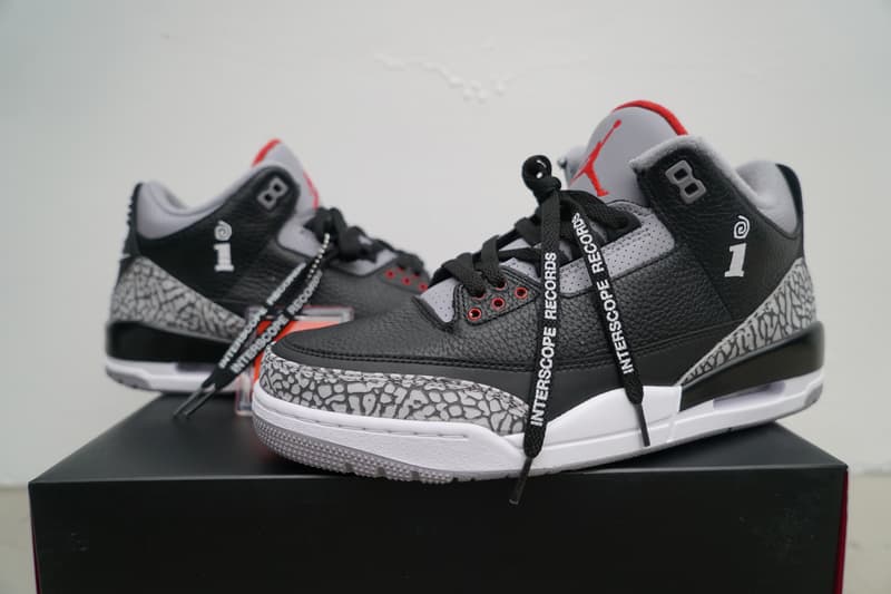 Interscope Records Launch Limited Air Jordan 3 | Hypebeast