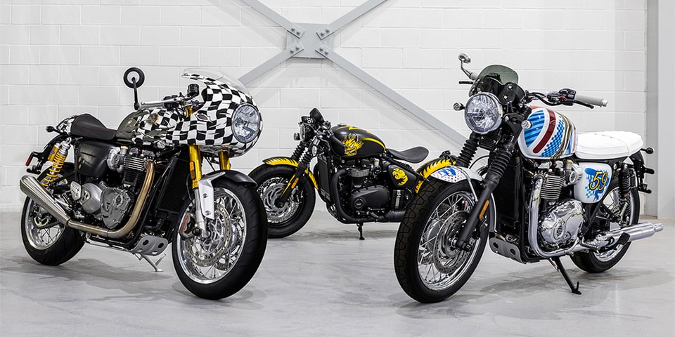 D*Face x Triumph Motorcycles Collaboration | Hypebeast