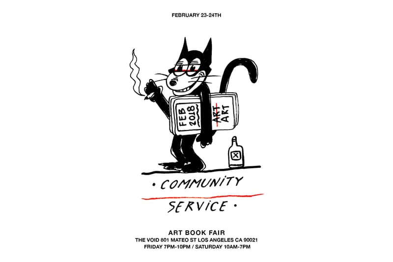 DIY Art Book Fair "Community Service" L.A. | Hypeart