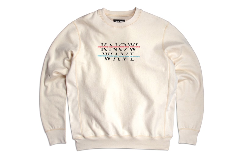 KNOW WAVE "Over Under" Crewneck Release Info | Hypebeast