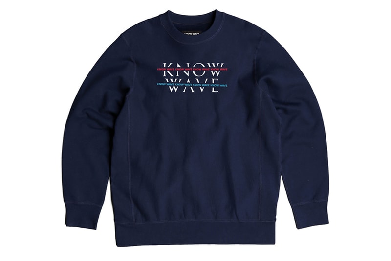 KNOW WAVE "Over Under" Crewneck Release Info | Hypebeast