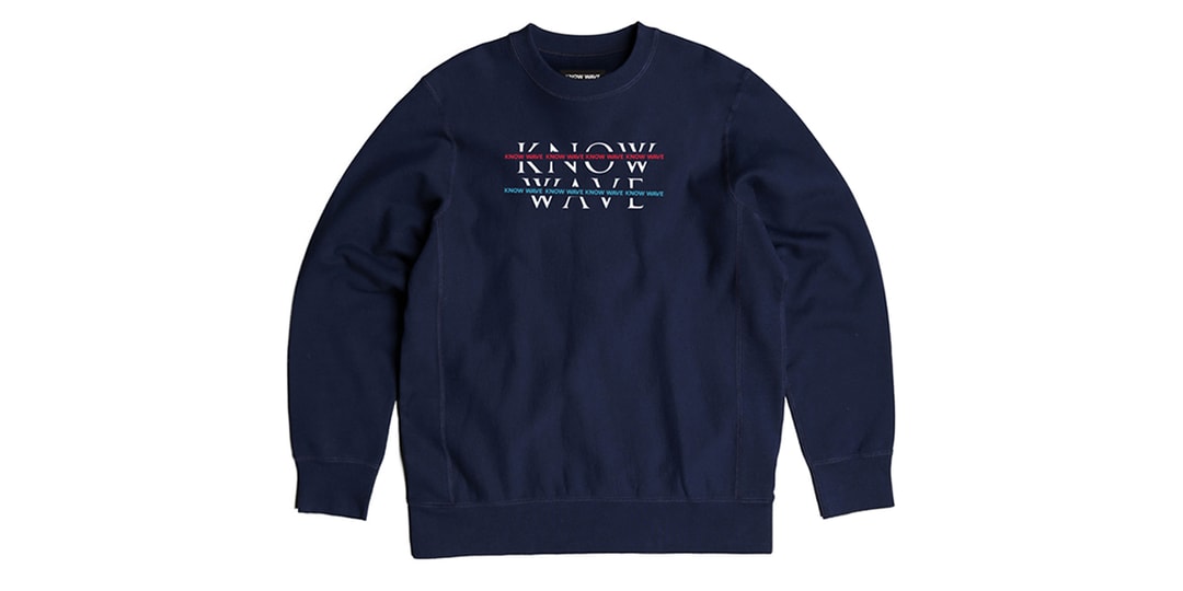 KNOW WAVE "Over Under" Crewneck Release Info | Hypebeast