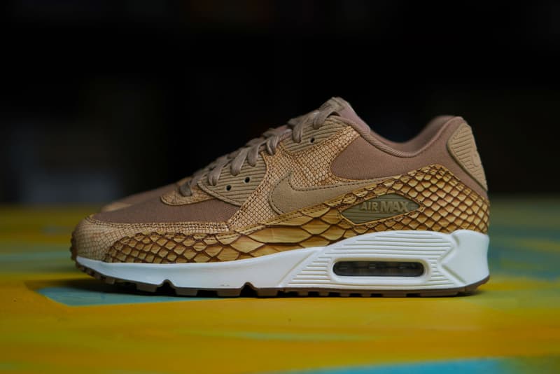 Nike Air Max 90 Premium Reptile Leather Shoe | Hypebeast