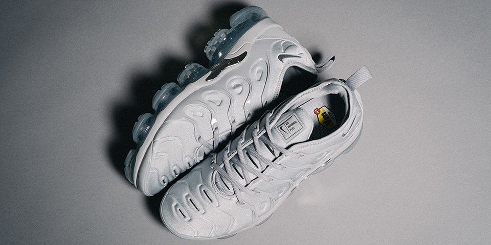 Nike Air VaporMax Plus Cool Gray Closer Look | HYPEBEAST