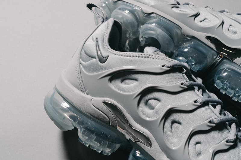 Nike Air VaporMax Plus Cool Gray Closer Look | Hypebeast