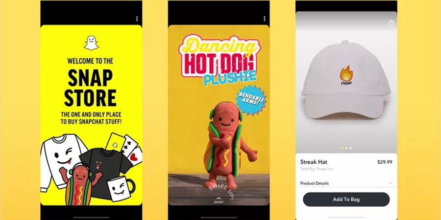Snapchat Selling Merchandise Through App | Hypebeast