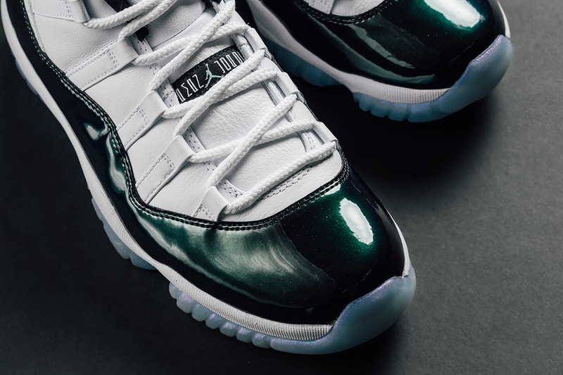 Air Jordan 11 Low "Easter" in Emerald Green | Hypebeast