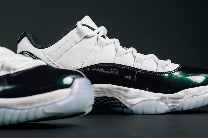 Air Jordan 11 Low "Easter" in Emerald Green | Hypebeast