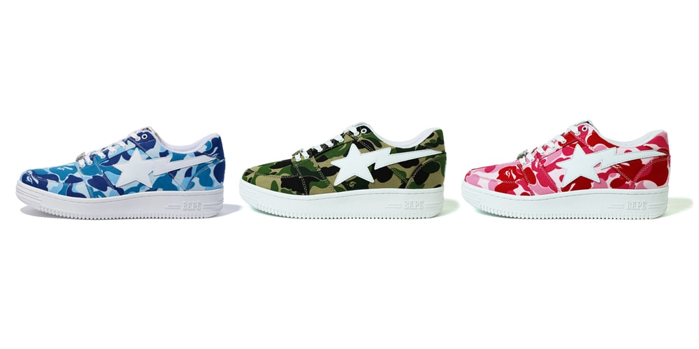 BAPE ABC CAMO BAPESTA New Colorways | Hypebeast