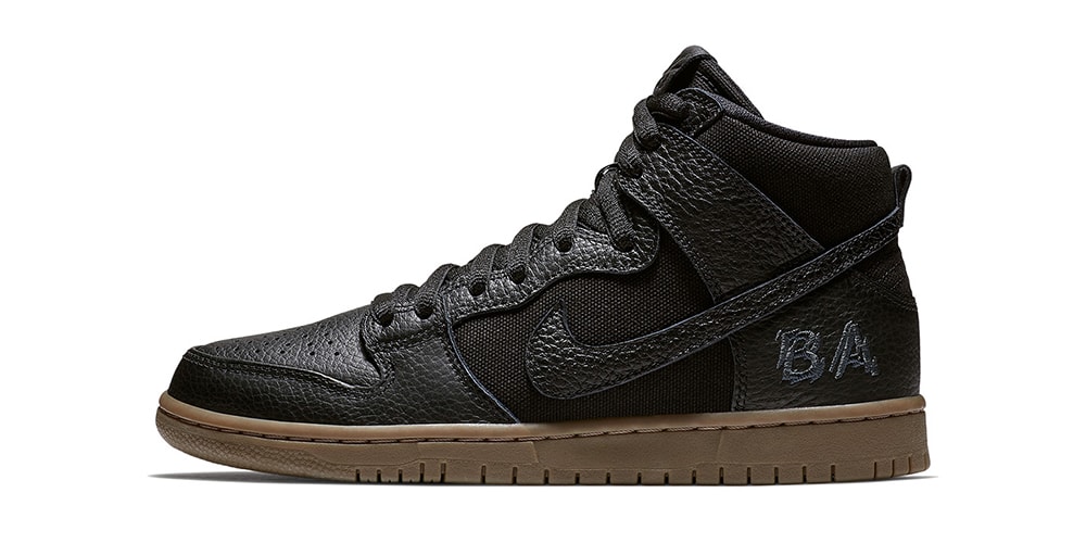 Brian Anderson x Nike SB Dunk High "Black" | Hypebeast