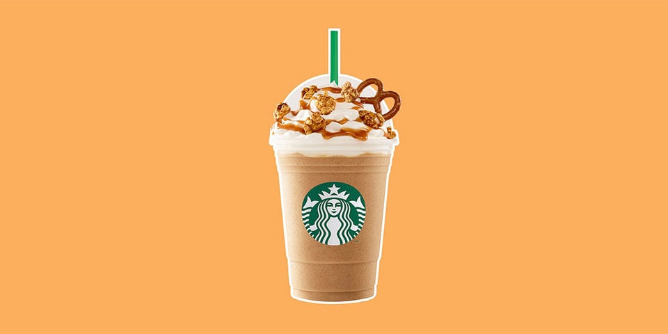Starbucks Caramel Popcorn Pretzel Frappuccino | Hypebeast