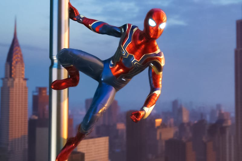 Iron spiderman ps4 store