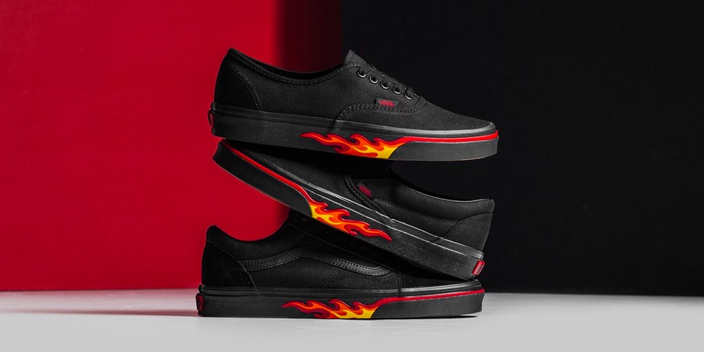 Vans Gets Fired-Up With "Flame Wall" Collection | Hypebeast