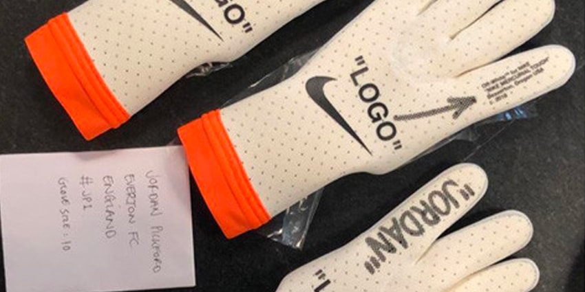 Virgil Abloh Off-White x Nike Goalkeeper Gloves | HYPEBEAST