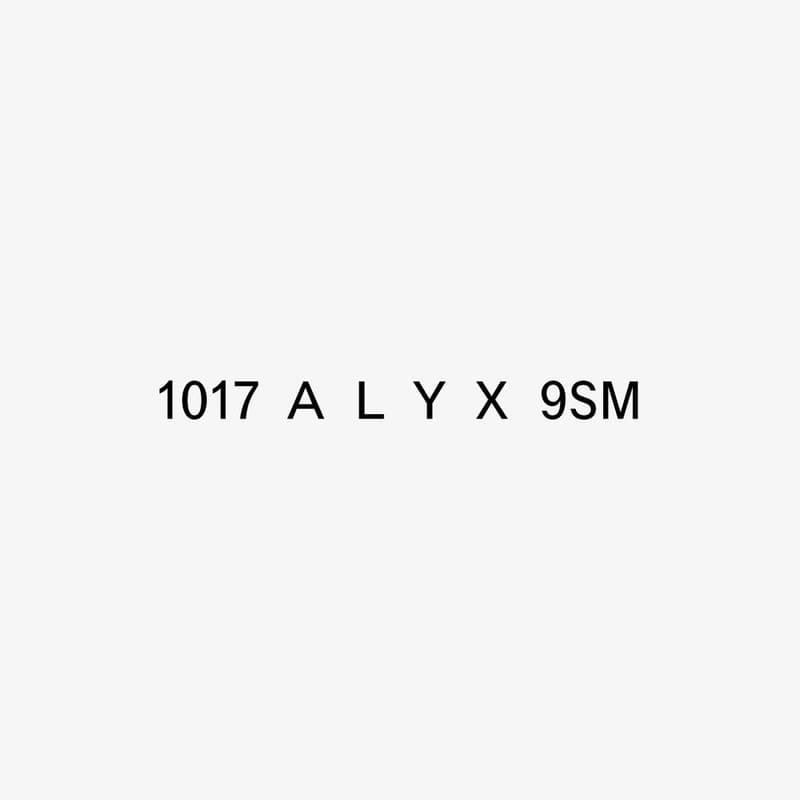 ALYX Changes Name to 1017 ALYX 9SM | Hypebeast