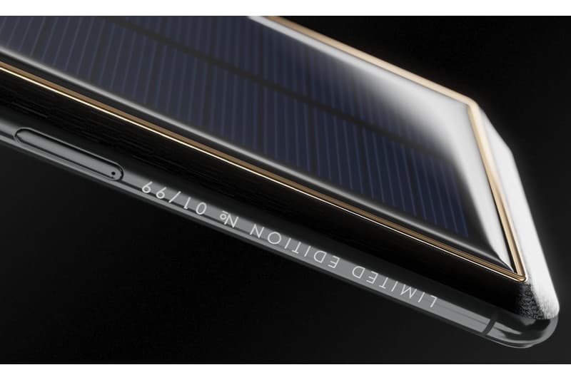 Caviar iPhone X Tesla Device Is Solar Powered | Hypebeast