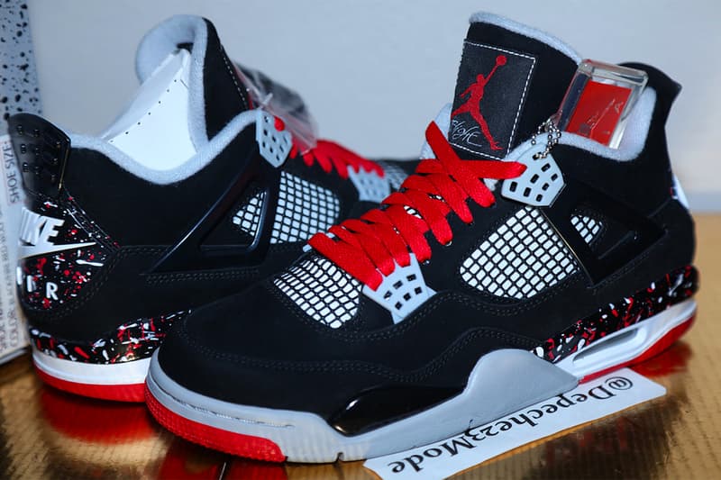 Drake's Unreleased Air Jordan 4 "Splatter" | Hypebeast