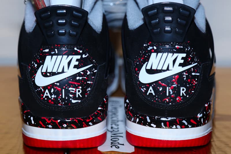 Drake's Unreleased Air Jordan 4 "Splatter" | Hypebeast