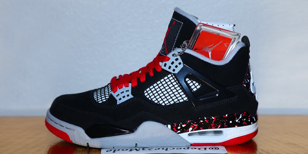 Drake's Unreleased Air Jordan 4 "Splatter" | Hypebeast