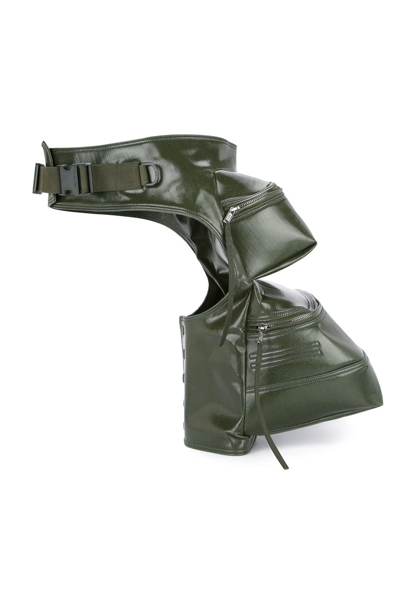 Rick Owens Double Cargo Backpack For Your Legs | Hypebeast