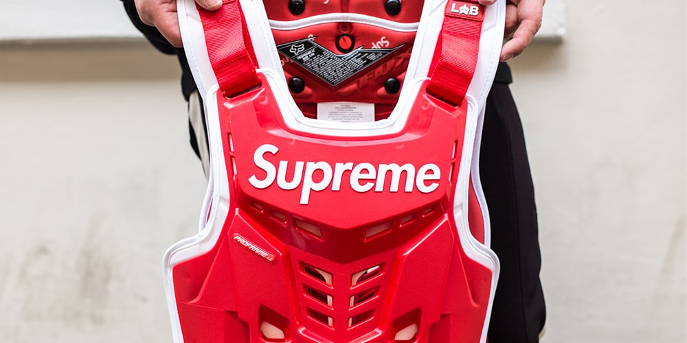 Supreme x Fox Racing Collaboration Closer Look | Hypebeast