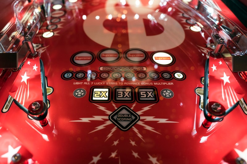 Closer Look at the Supreme/Stern Pinball Machine | Hypebeast