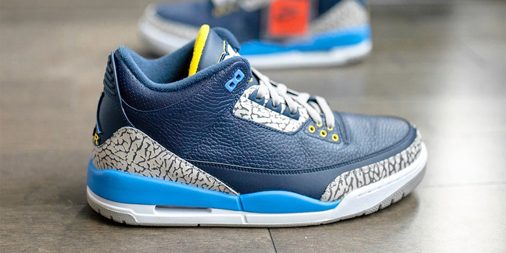Air Jordan 3 Marquette University PE Detail Look | Hypebeast