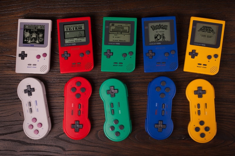 8BitDo Retro Game Boy Pocket Controllers | Hypebeast