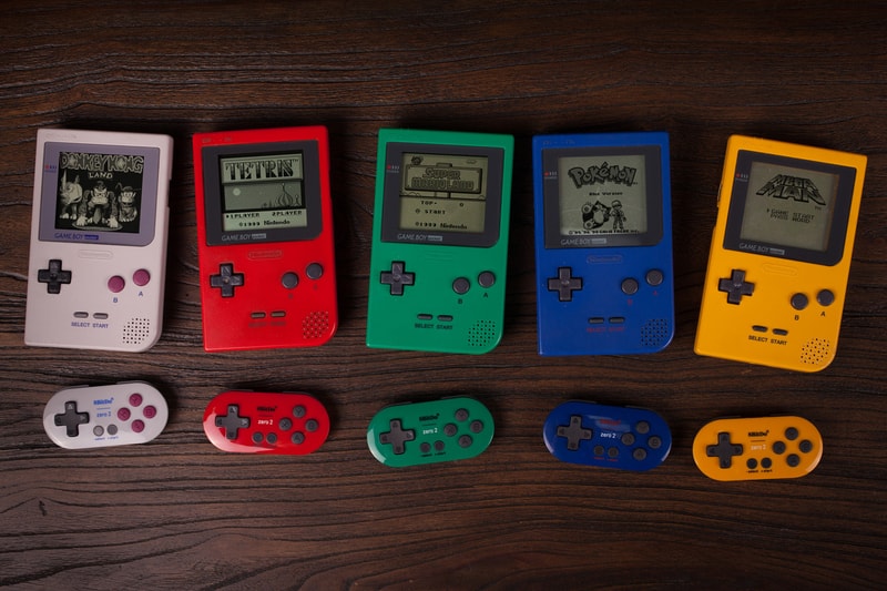 8BitDo Retro Game Boy Pocket Controllers | Hypebeast
