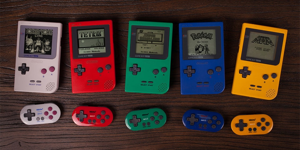 8BitDo Retro Game Boy Pocket Controllers | HYPEBEAST