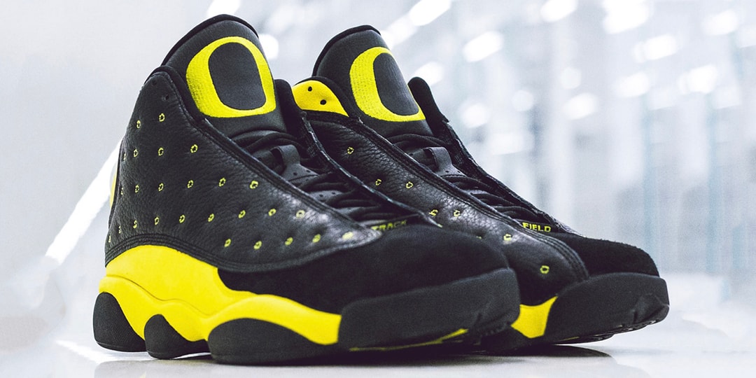 Air Jordan 13 PE Oregon Track and Field | Hypebeast