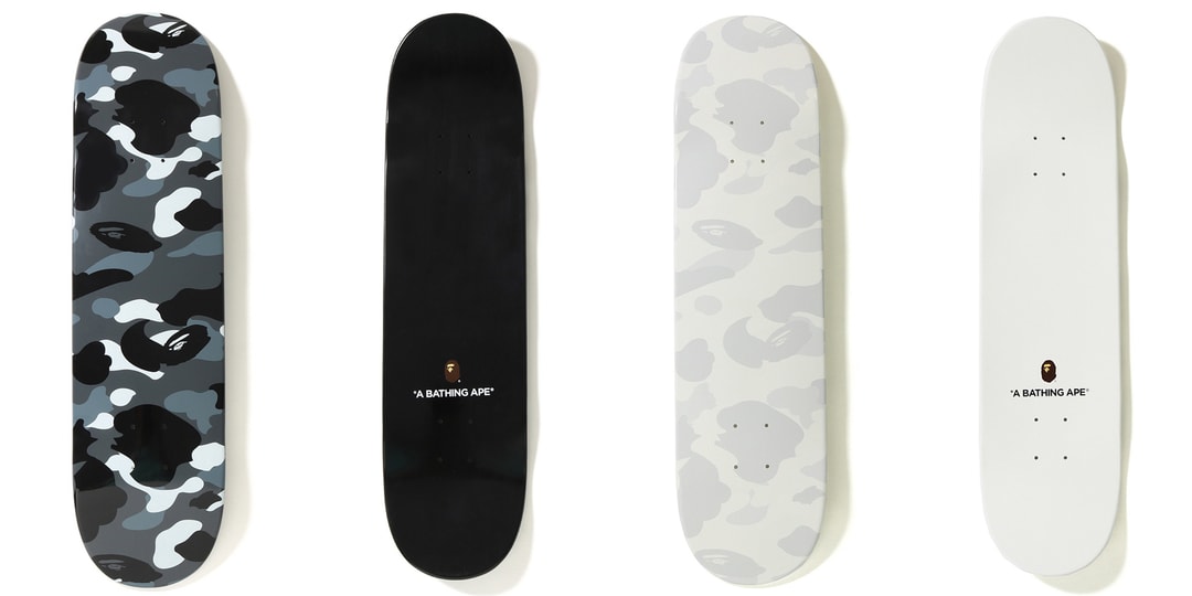 BAPE Unveils "City Camo" Skateboards | Hypebeast