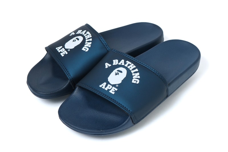 BAPE Introduces College Slide Sandals | Hypebeast
