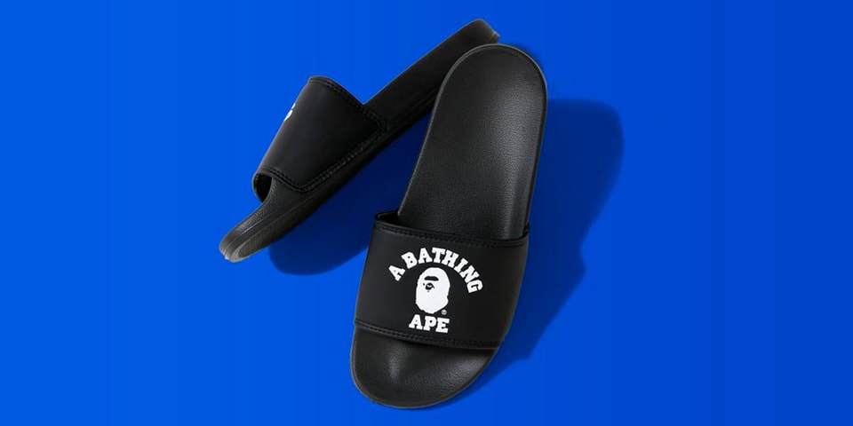 BAPE Introduces College Slide Sandals | HYPEBEAST