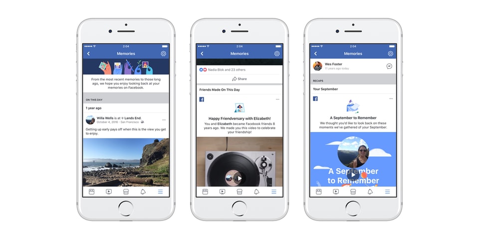 Facebook Is Launching a New Memories Page | HYPEBEAST