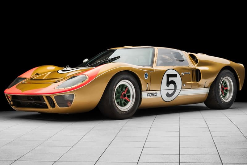 1966 Ford GT40 Gold RM Sotheby's Auction | Hypebeast