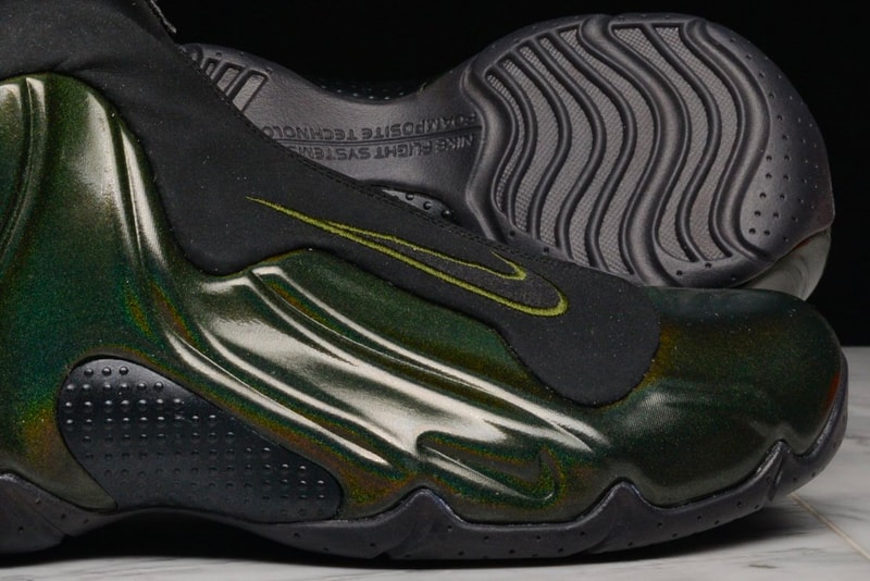 Nike Air Flightposite 1 "Legion Green" Release | Hypebeast