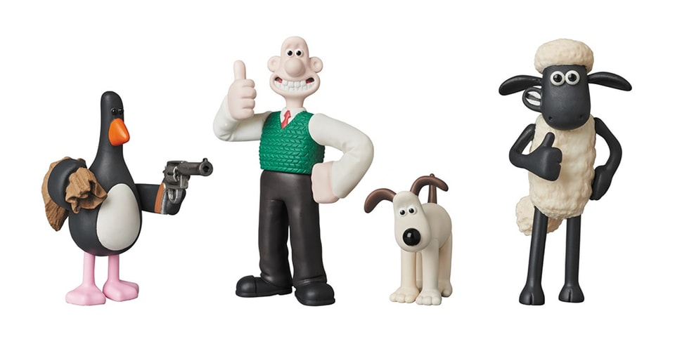 Medicom Toy Drops Wallace & Gromit Figurines | Hypebeast