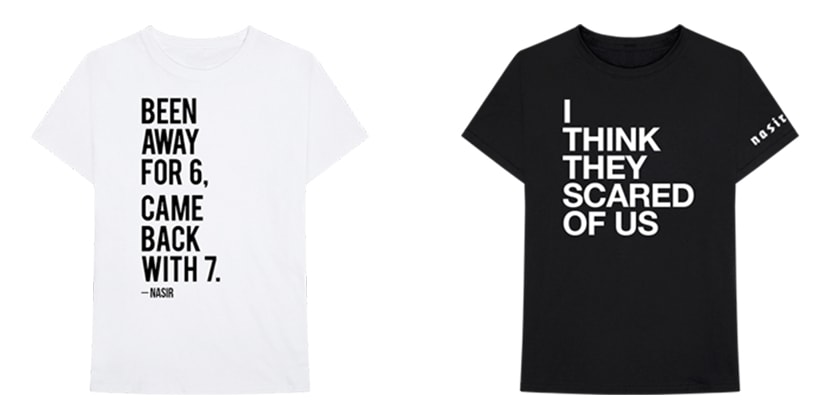 Nas Releases New 'Nasir' Quote Merch | Hypebeast