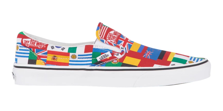 Vans Smothers Slip-On in International Flags | Hypebeast