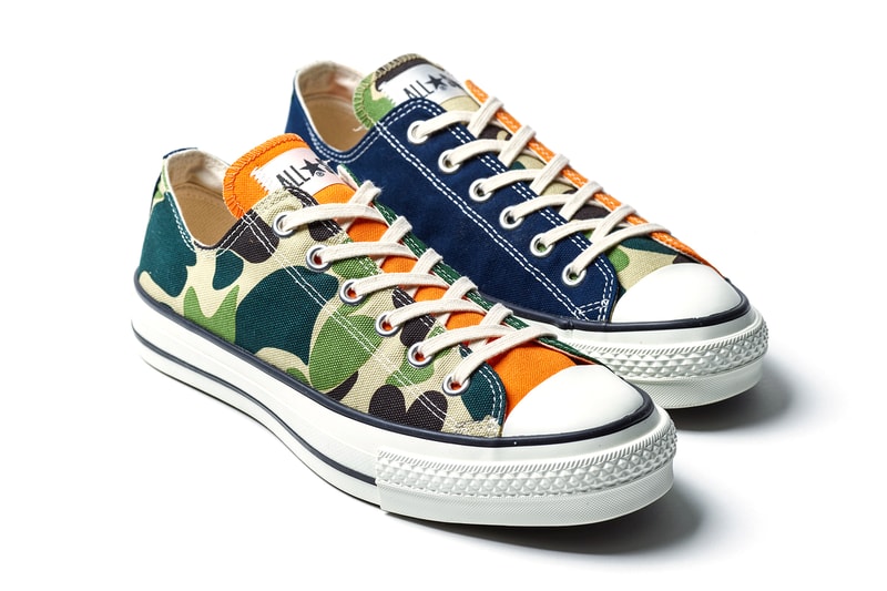 BILLY'S x Converse All Star Low "Camo/Blue/Orange" | Hypebeast