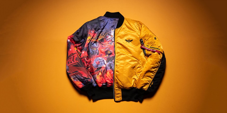 Transformers Bumblebee Alpha Industries Jacket | Hypebeast