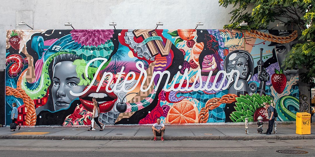 Tristan Eaton Takes over Houston Bowery Wall Nyc | Hypeart