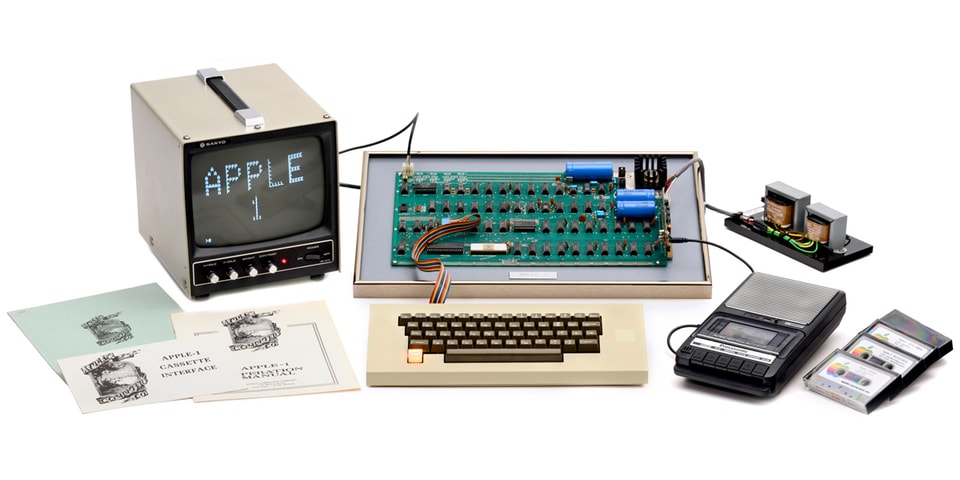 Apple-1 in Working Order for Auction, $300-400k | HYPEBEAST