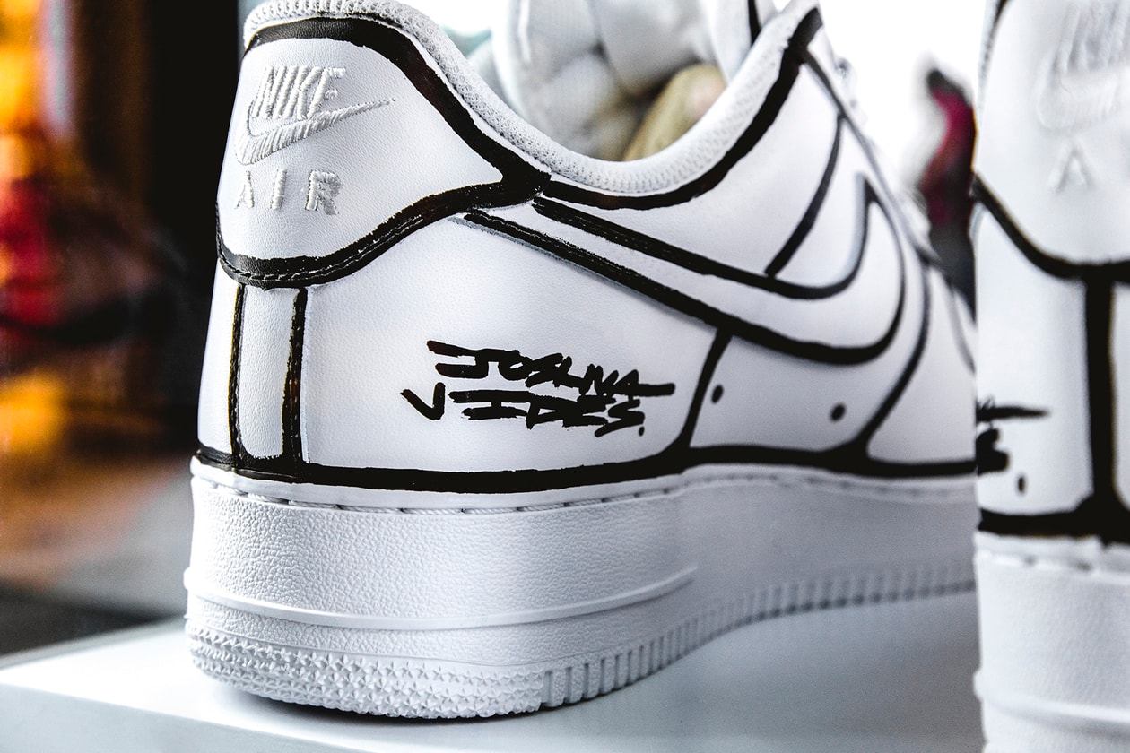 Joshua Vides on His Art & Gifting LeBron AF1s | Hypeart