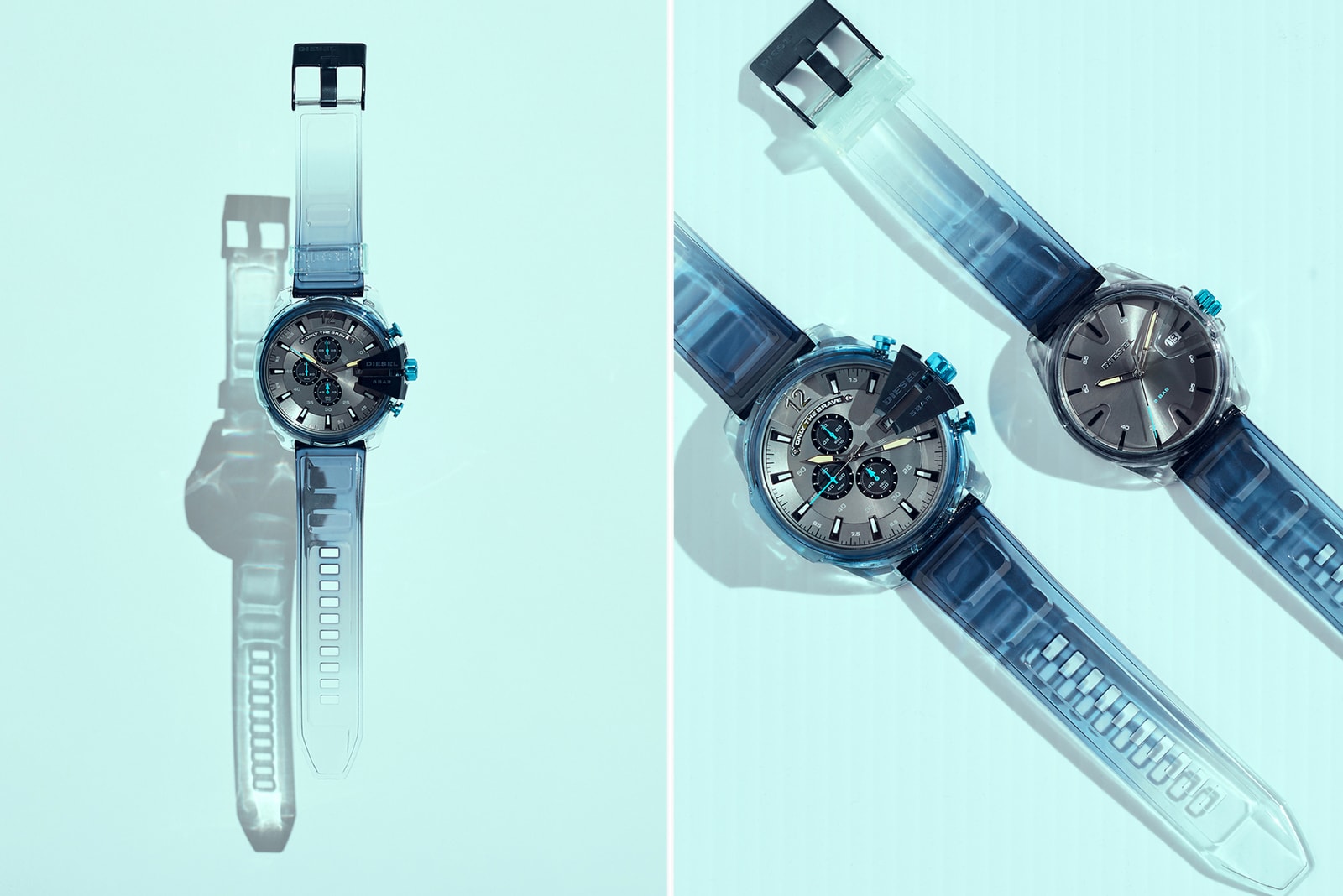 Diesel x Mad Dog Jones Transparency Blue Lookbook | Hypebeast